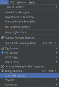 PhpStorm’da SSH Bilgilerini Kaydetme | Şakir Mehmetoğlu